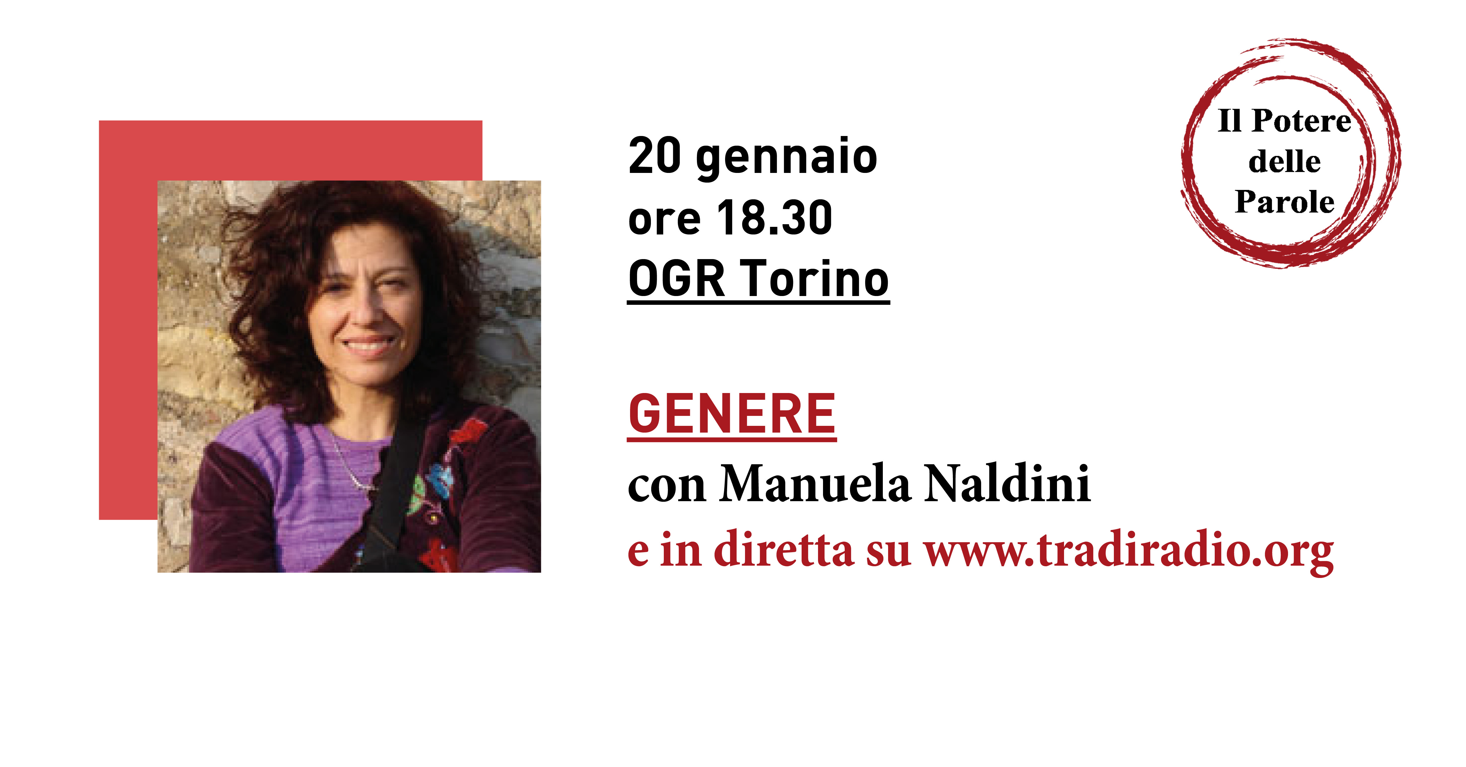 La parola Genere con Manuela Naldini - Rete Italiana di Cultura Popolare