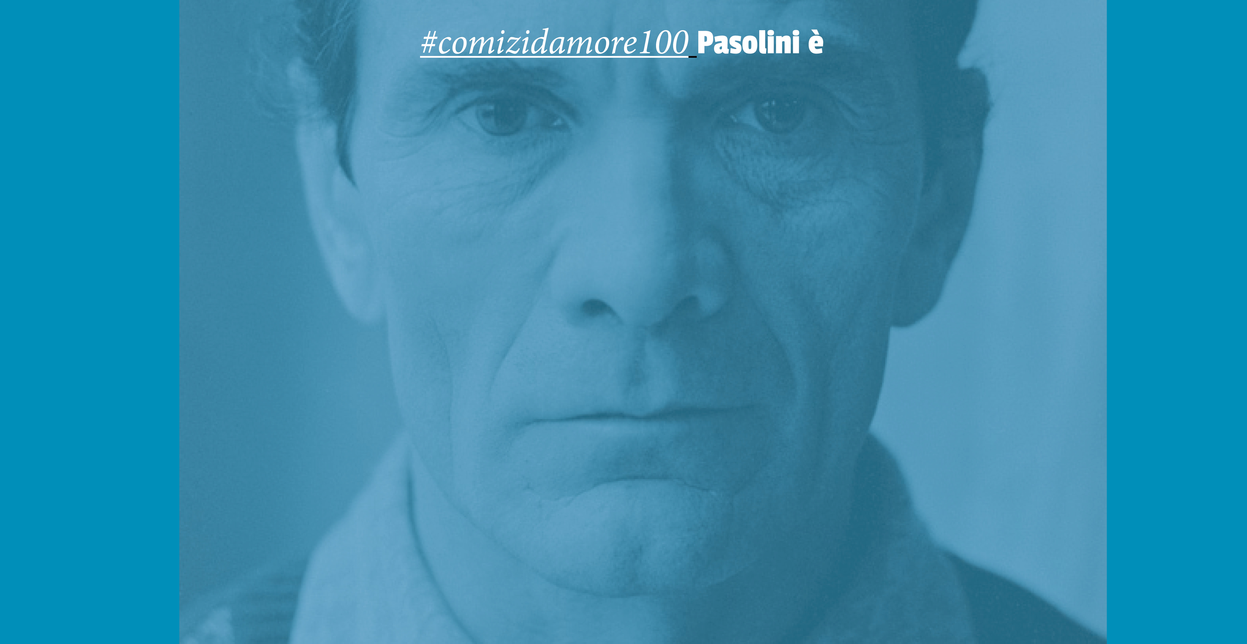 PASOLINI E'... - Rete Italiana di Cultura Popolare